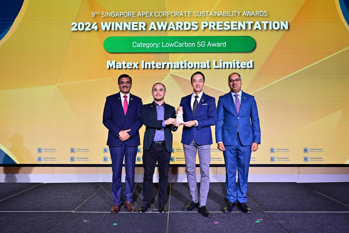 Matex Winner of GCNS Singapore Apex Corporate Sustainability Award 202 – Matex - SG