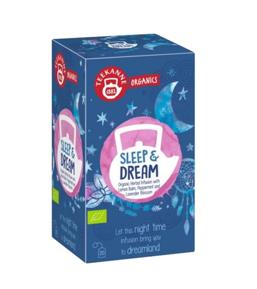 Teekanne Organics Tea, Sleep & Dream – 20 Tea-bags per box – Matex - SG